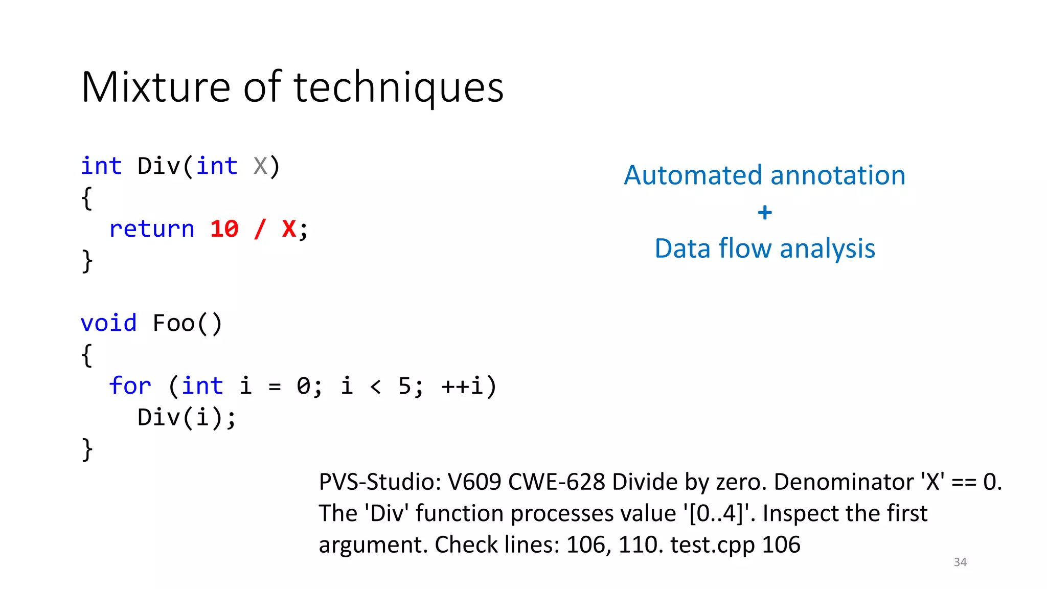 Story Of Static Code Analyzer Development Ppt