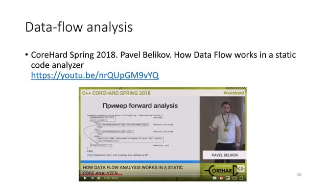 Story of static code analyzer development | PPT
