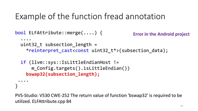 Story of static code analyzer development | PPT