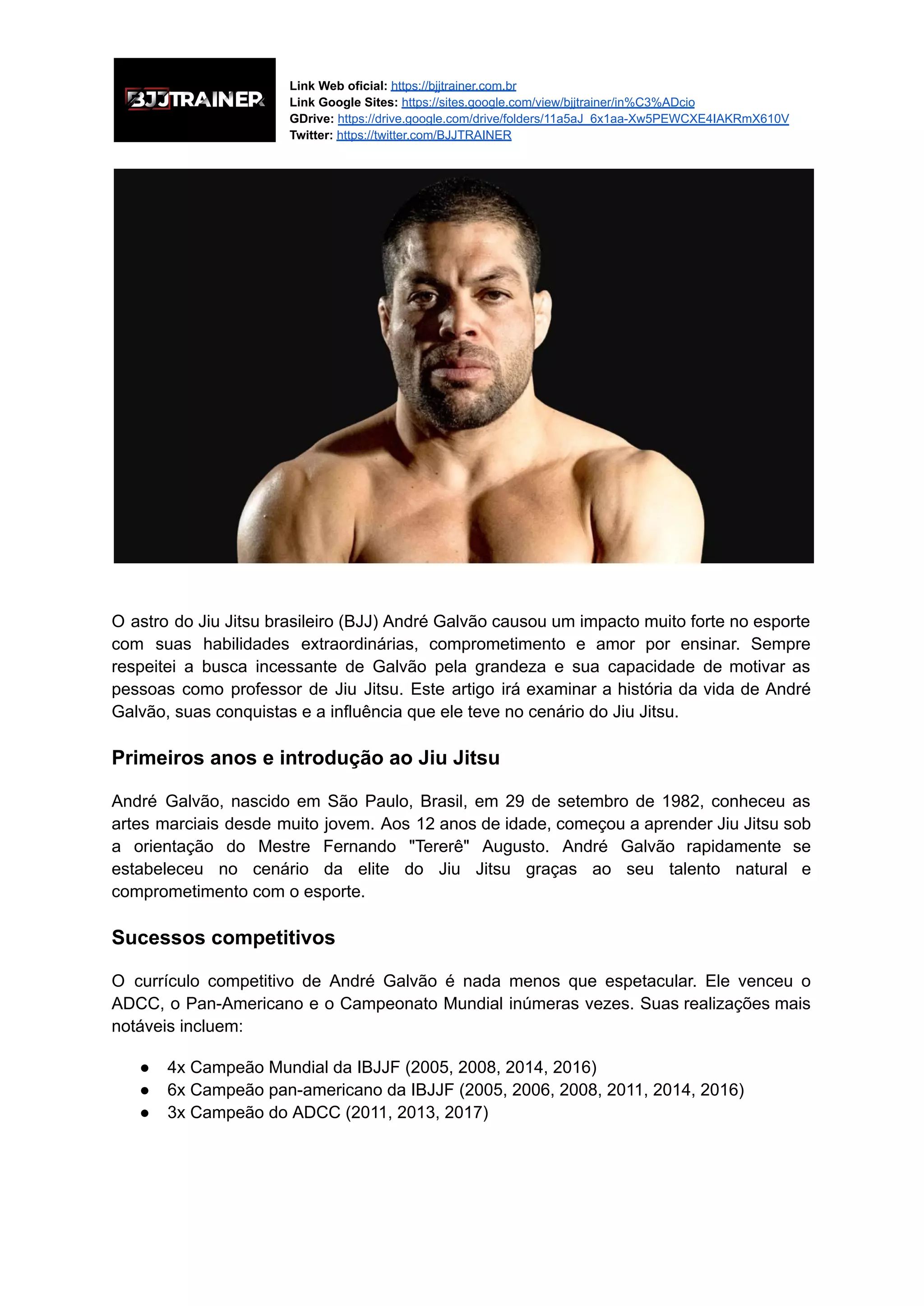 André Galvão_ Um Legado de Excelência no Jiu Jitsu.pdf | Martial Arts ...