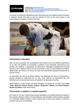 André Galvão_ Um Legado de Excelência no Jiu Jitsu.pdf | Martial Arts ...