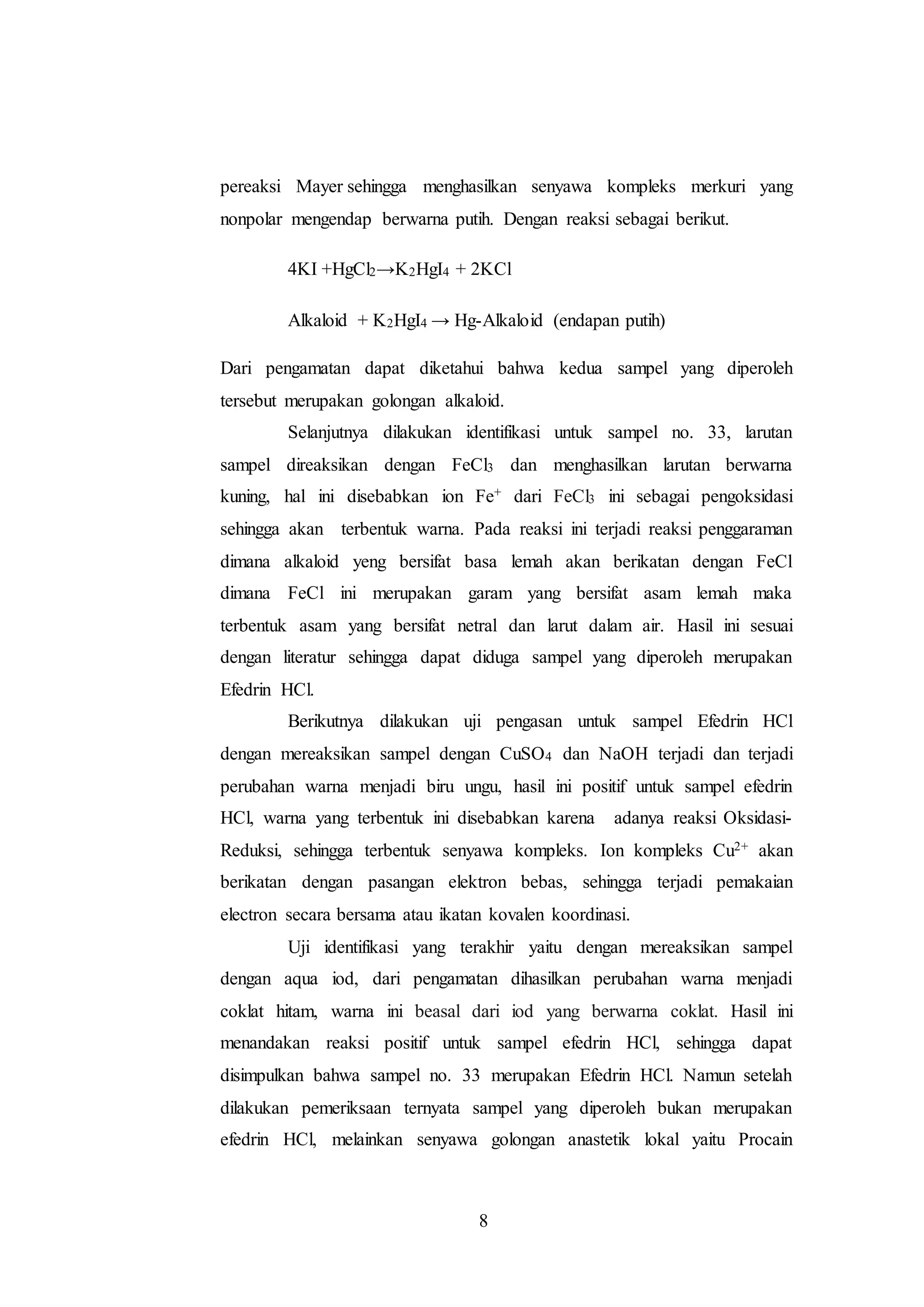 laporan, alkaloid, anstetik, hormon | DOCX