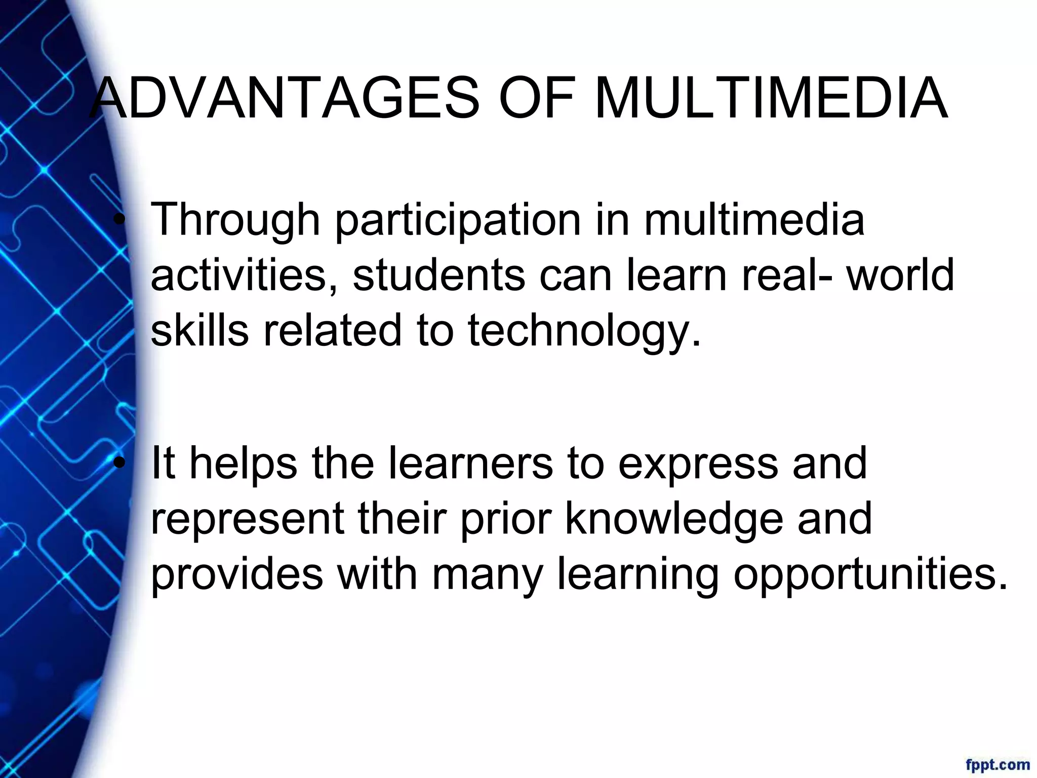Advantages, disadvantages and limitations of Computer and Multimedia in ...