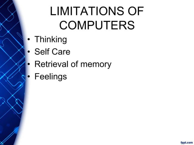 Advantages, disadvantages and limitations of Computer and Multimedia in ...