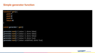 Andrii Orlov "Generators Flexibility in Modern Code" | PDF