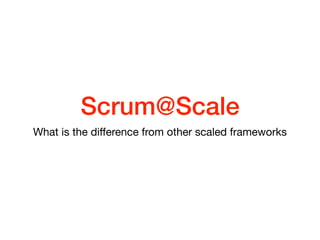 Scrum@Scale | PPT