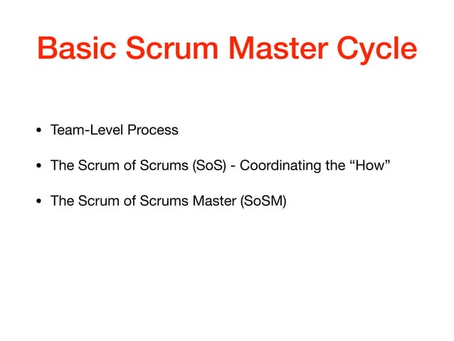 Scrum@Scale | PPT