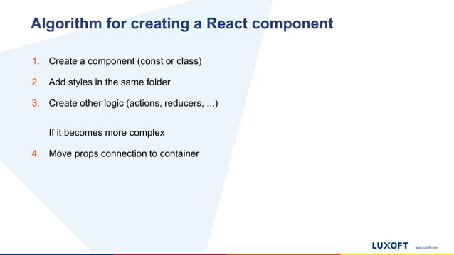 Andrii Sliusar "Module Architecture of React-Redux Applications" | PPT