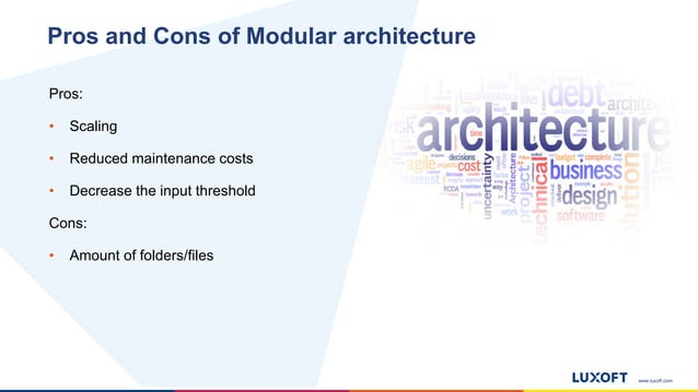 Andrii Sliusar Module Architecture Of React Redux Applications Ppt