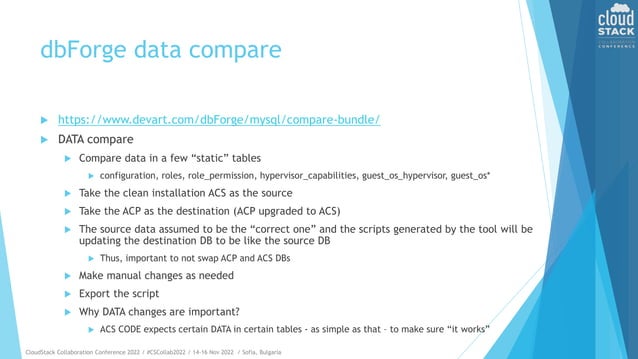 Upgrading From Rovius CloudPlatform to Apache CloudStack | PPT