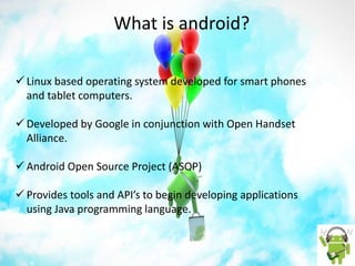 Andriod | PPT