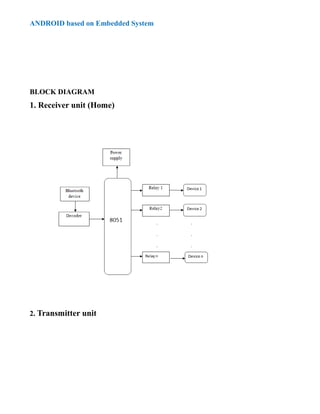 Andriod 3. smart home system using android mobile | PDF