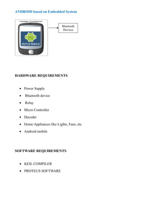 Andriod 3. smart home system using android mobile | PDF