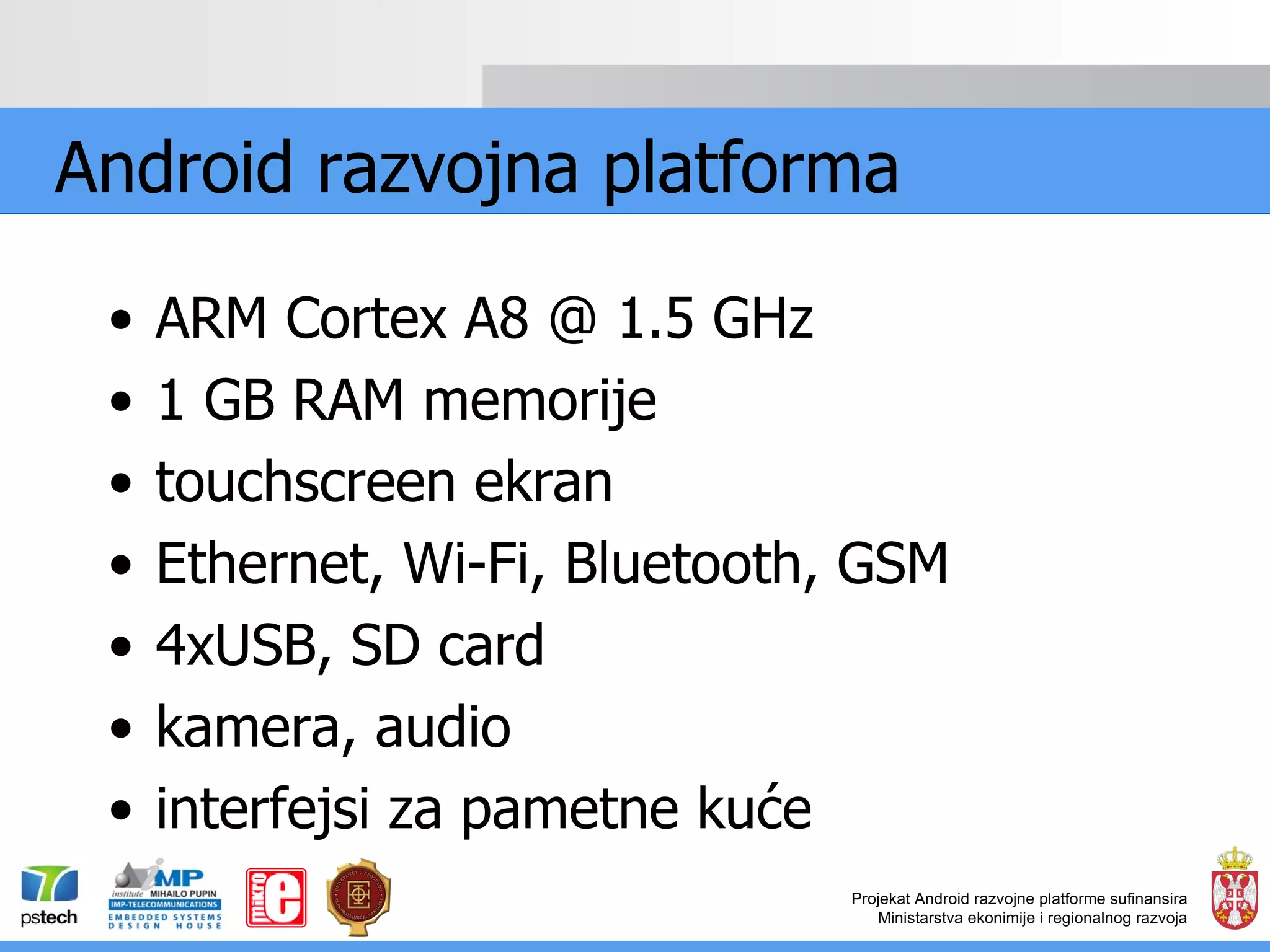 Andro presentation, April 19, 2011 | PPT