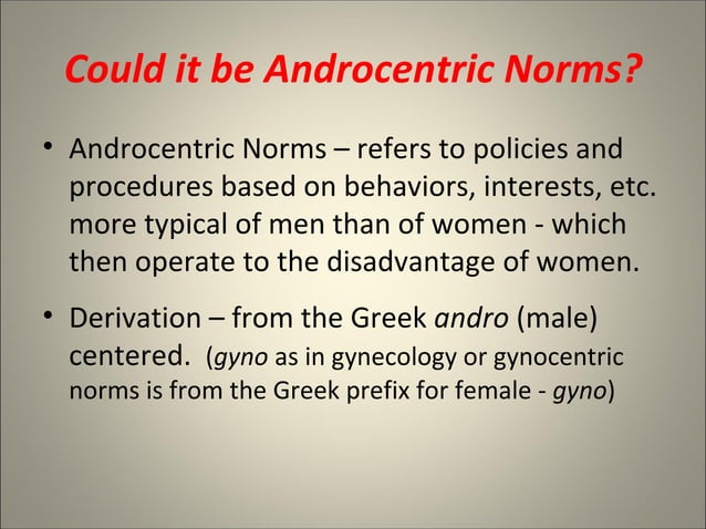 Androcentric Bias Computers | PPT