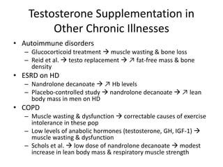 Androgen Administration in Chronic Disease Associated Sarcopenia | PPT ...