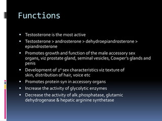 Androgens | PPT