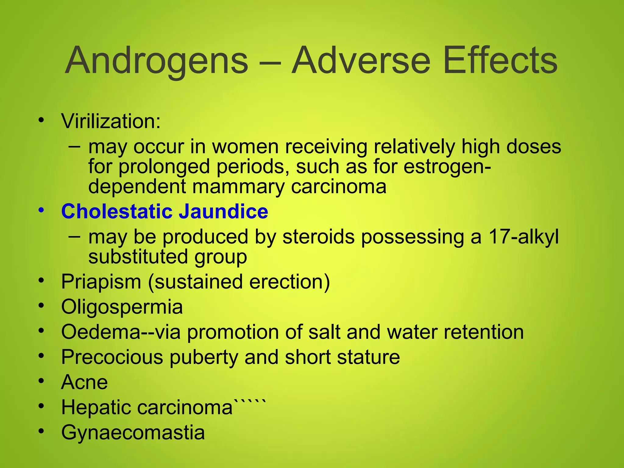Androgens - drdhriti | PPT