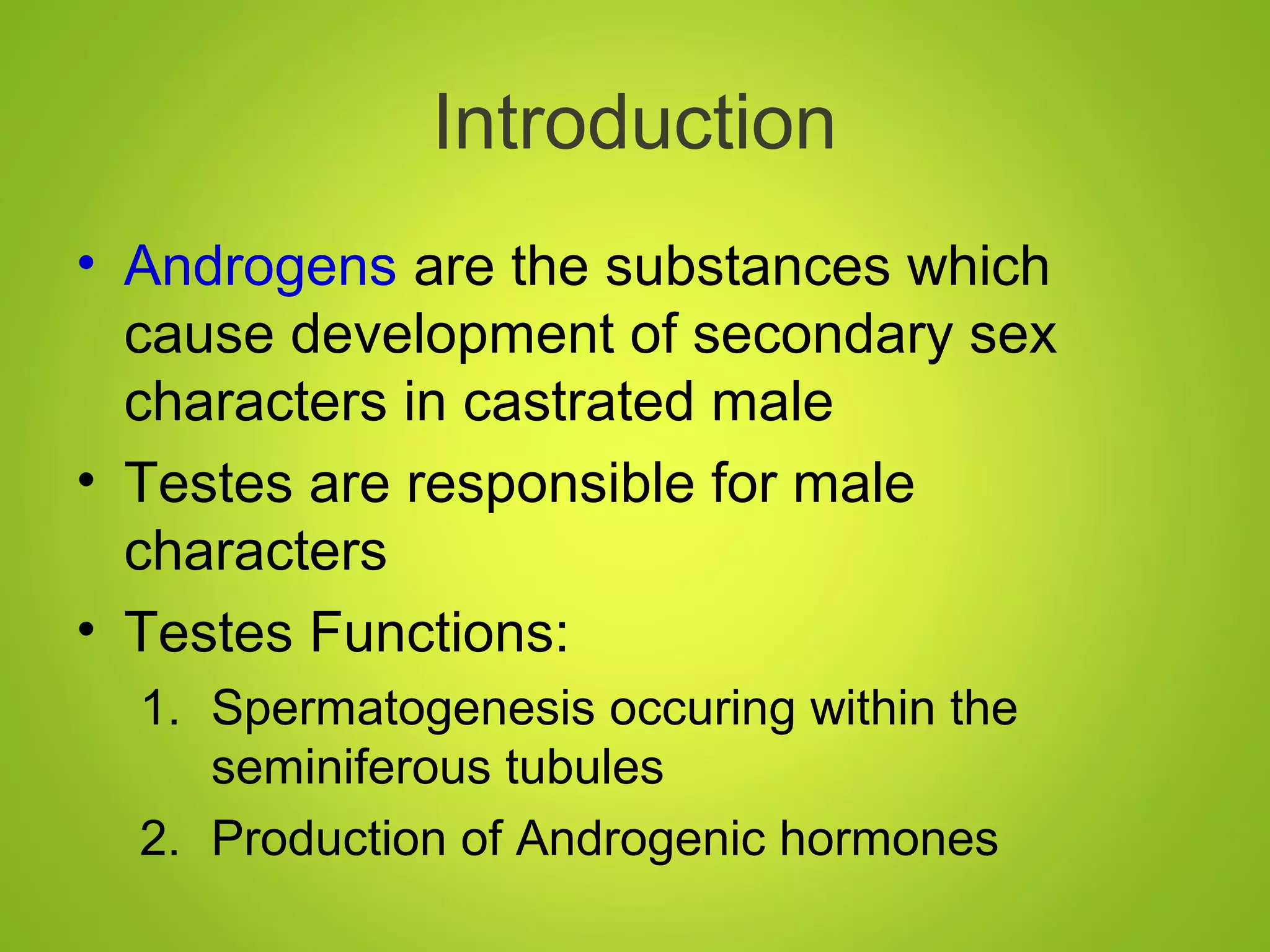 Androgens - drdhriti | PPT