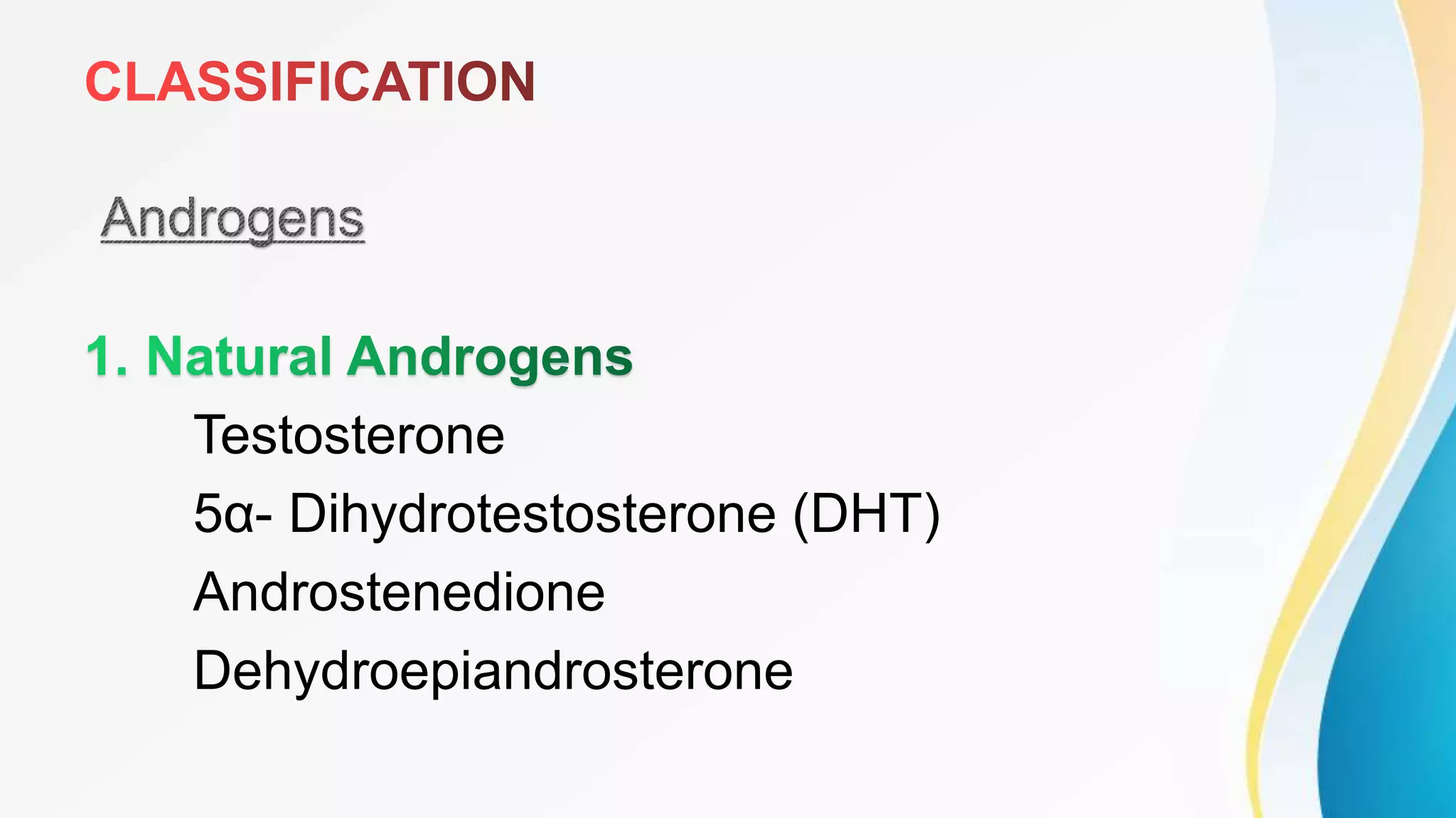 Androgens | PPTX
