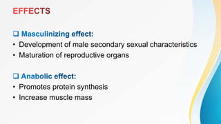 Androgens | PPTX