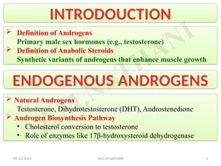 Androgens and Anabolic steroids. pptx | PPTX