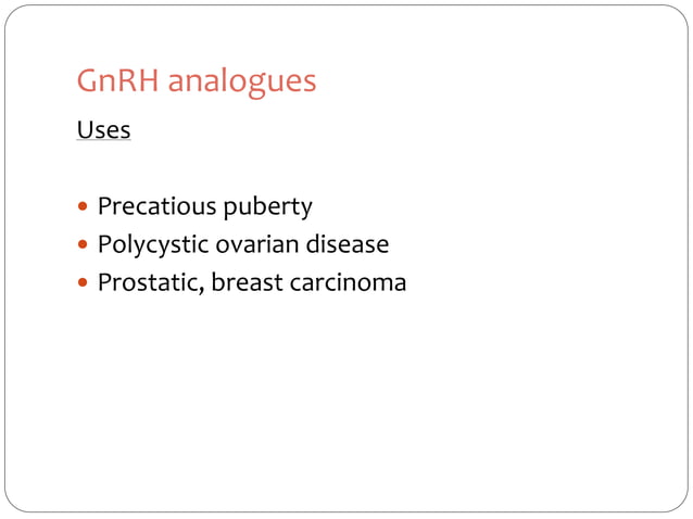 Androgens and antiandrogens | PPTX