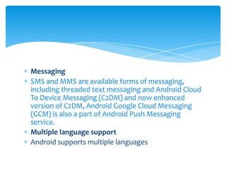 Android and Android phones | PPT