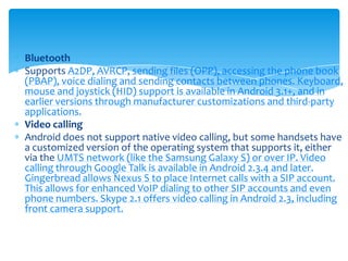 Android and Android phones | PPT