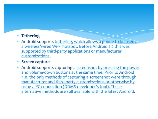Android and Android phones | PPT