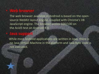 Android | PPT | Free Download