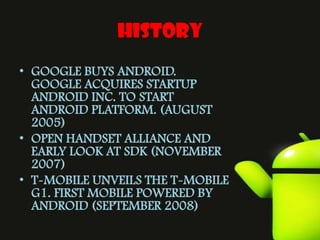 Android | PPT | Free Download