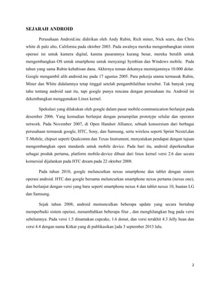 Android for reference | PDF