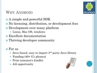 Android Basics | PDF | Operating Systems | Computer Software and Applications