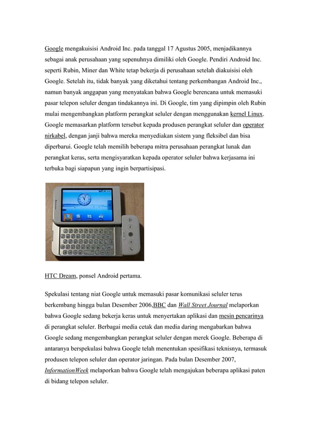 Pengenalan Android | PDF
