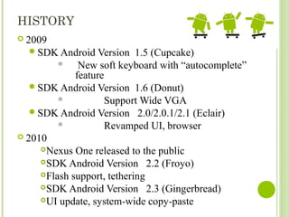 Android | PPT | Free Download
