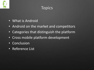 Android the Leading OS World Wide Yes Or No? | PPT