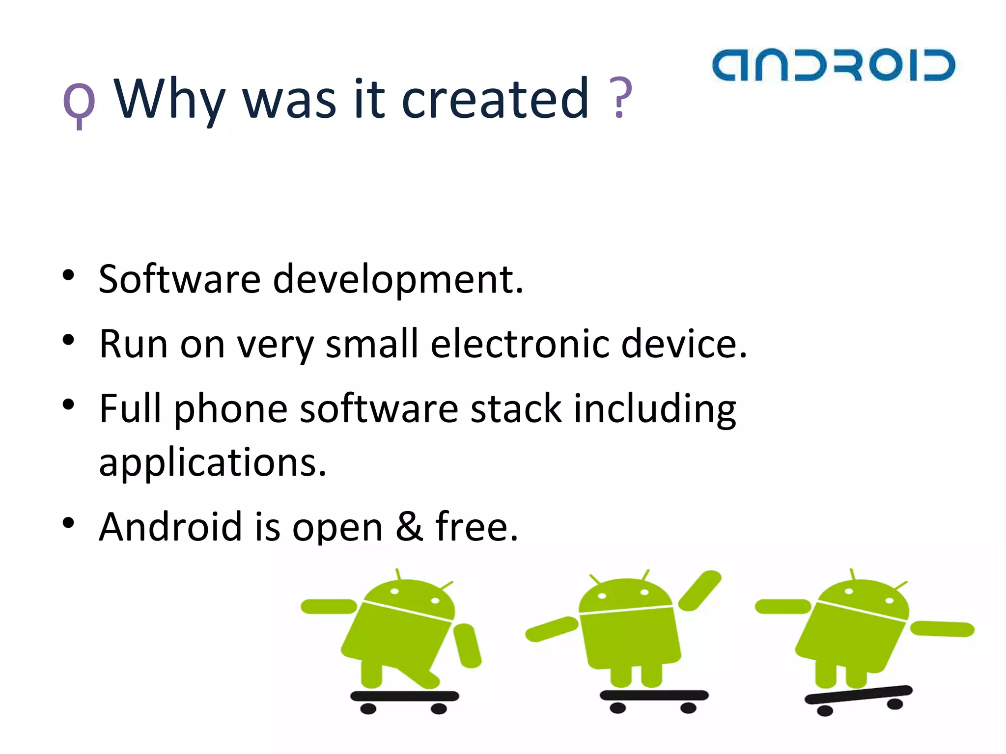 Android PPT | PPT