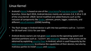 Android history, linux, versions | PPT