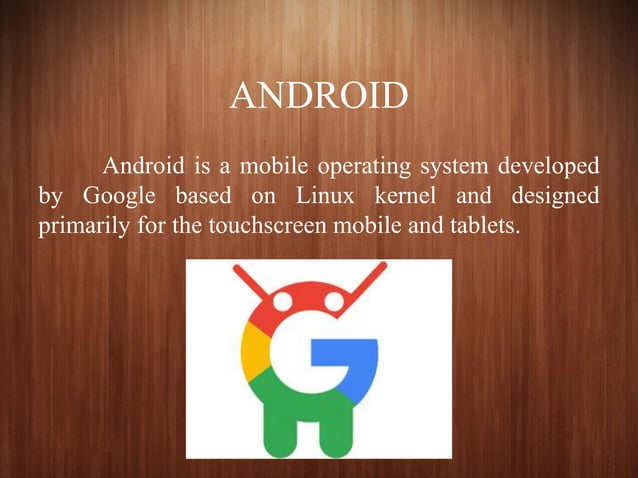 Evolution of Android | PPT