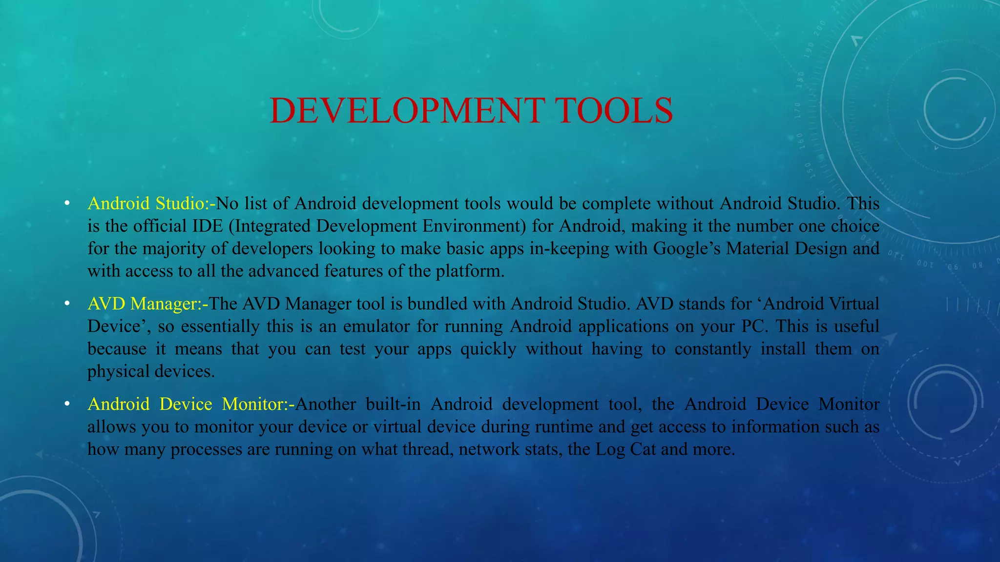 Android (Types, Feature,Application etc..) | PPT | Free Download