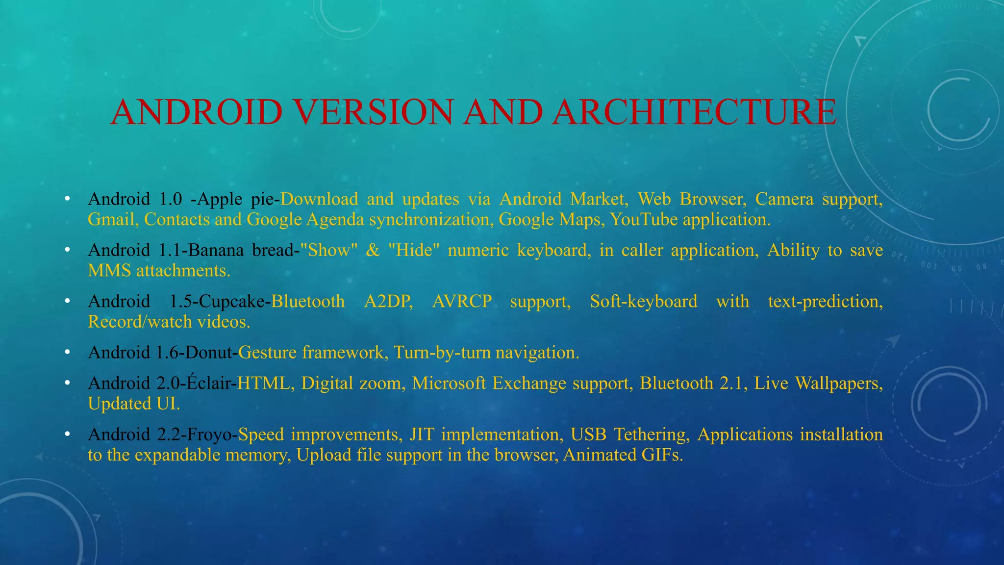 Android (Types, Feature,Application etc..) | PPTX