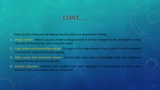 Android (Types, Feature,Application etc..) | PPTX
