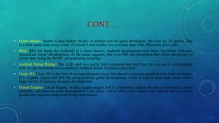 Android (Types, Feature,Application etc..) | PPTX