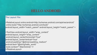 Android (Types, Feature,Application etc..) | PPTX