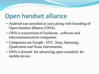 Android presentation | PPT