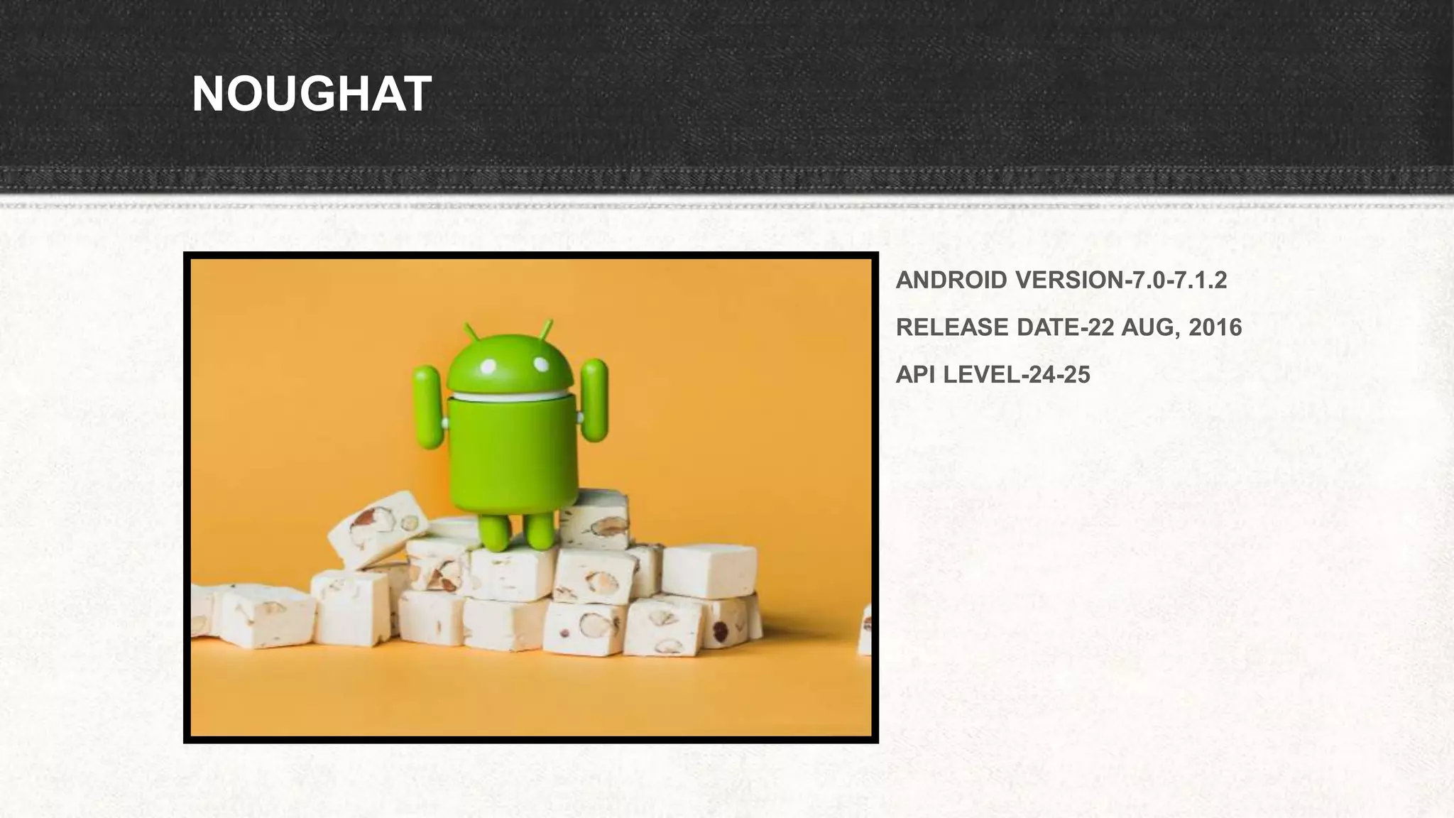 Android Version From Alpha To Oreo | PPT | Free Download