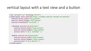Android User Interface | PPTX