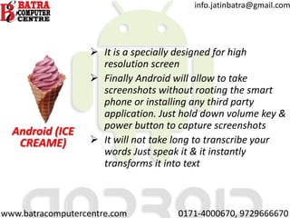 Presentation on Android | PPT