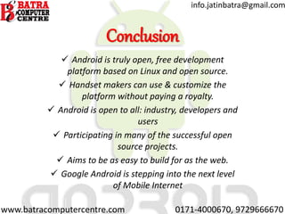Presentation on Android | PPT